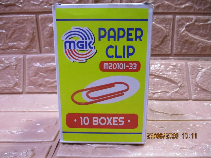 1 box PAPER CLIP/10 small boxes inside | Lazada PH