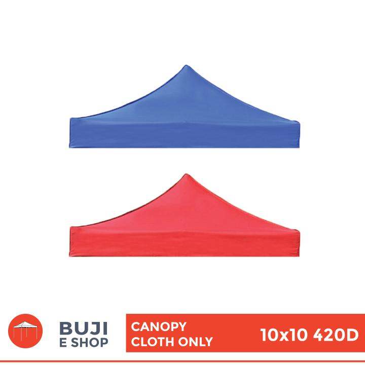 10x10 420D Canopy CLOTH ONLY KAIN Kanopi SAHAJA Economic Tent Canvas ...
