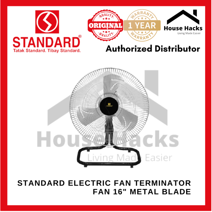 Standard Electric Fan Terminator Fan 16" Metal blade STD-16E (House ...