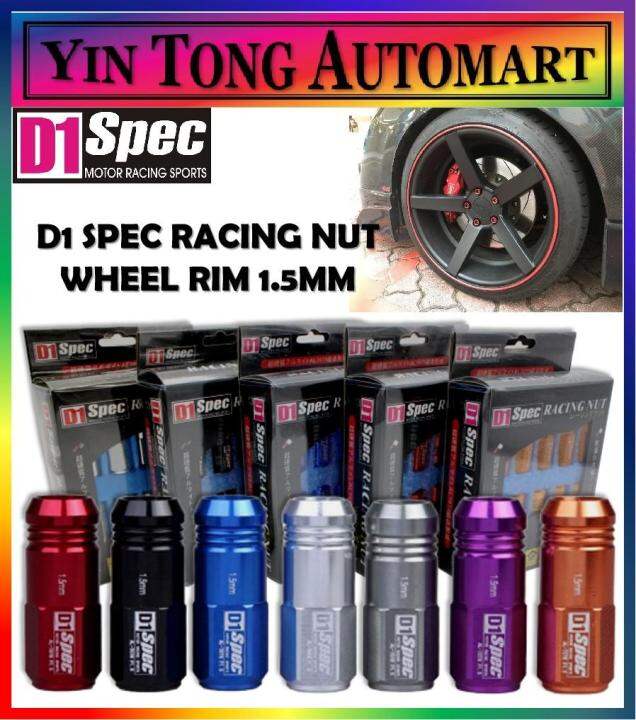 D1 SPEC Racing Lug Nut Wheel Rim 1.5mm | Lazada