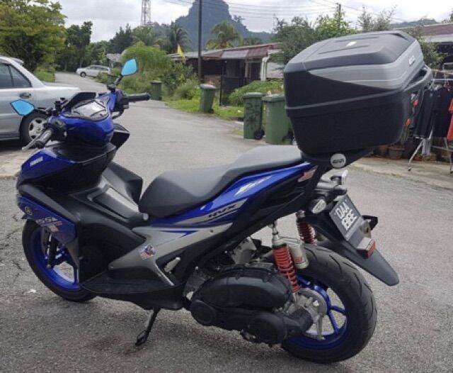 DEN GIVI BOX B32N BOLD TOP BOX for NMAX NMAX V2 AEROX XMAX PCX ADV ...