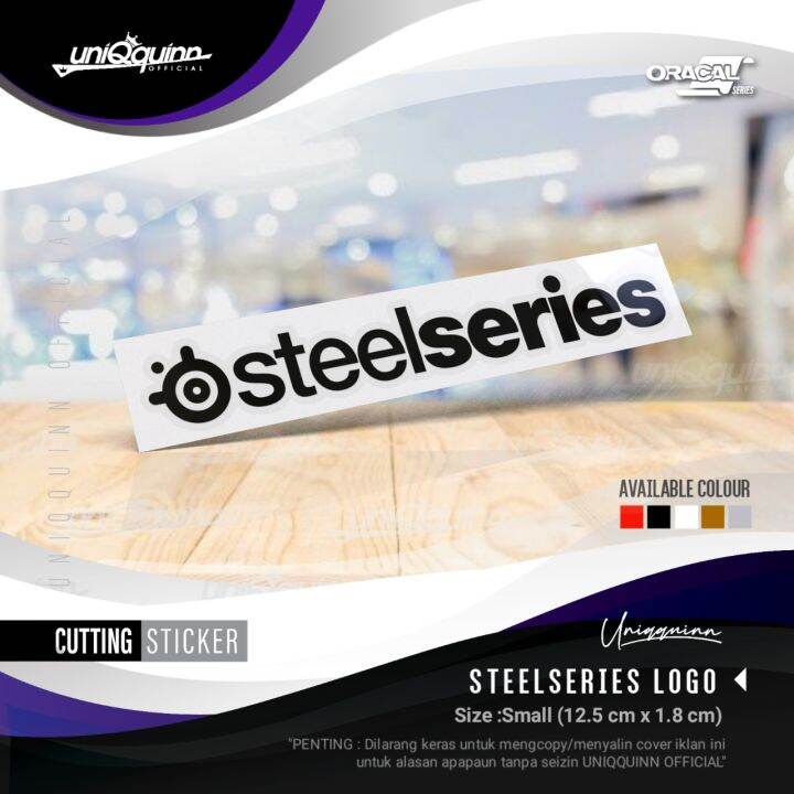 Stiker Steelseries | Cutting Sticker Steelseries | Stiker PC Komputer ...