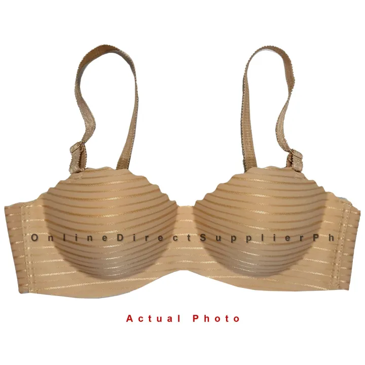 CARMELO with wire push up bra padded bra SEAMLESS 1pc actual photo ...