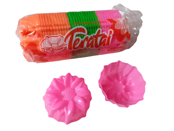 12pcs Acuan apam teratai bolu kukus jelly Bolu Putu Ayu Lotus Pudding ...