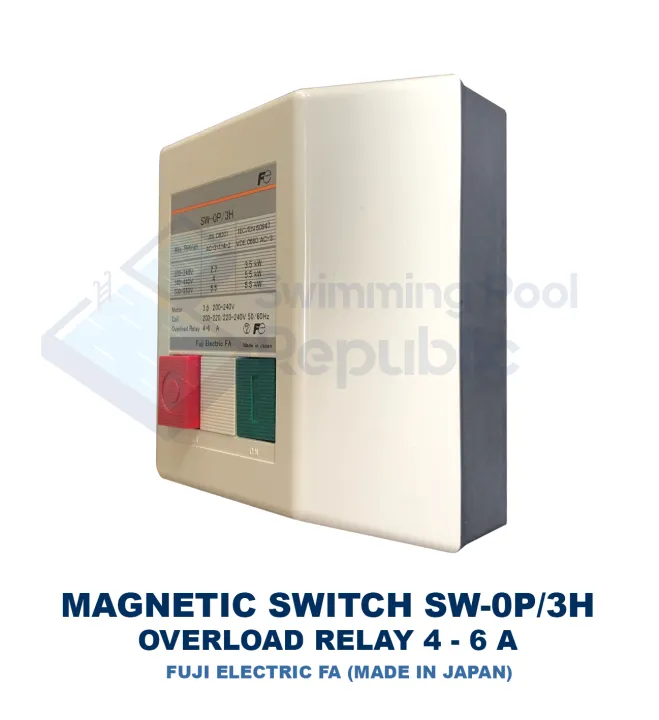FUJI ELECTRIC FA, Magnetic Switch SW-0P/3H, Overload Relay 4 - 6 A ...
