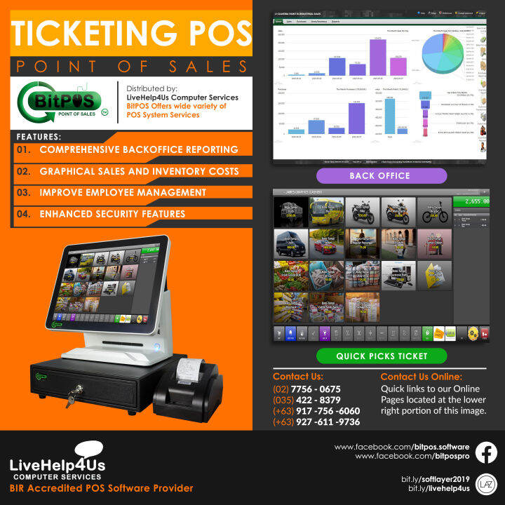Ticketing POS / POS for Ticketing Office / Ticket / POS / Comprehensive ...