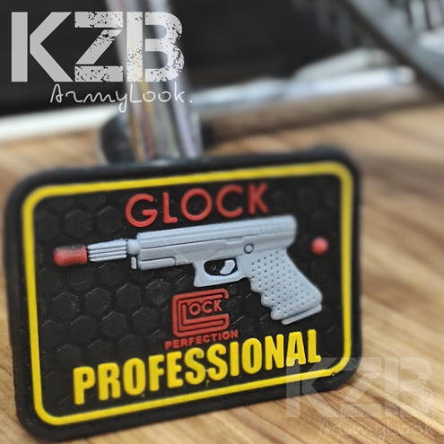 Emblem Karet-Patch Rubber Velcro GLOCK PROFESSIONAL | Lazada Indonesia