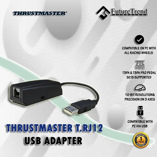 Thrustmaster T.RJ12 USB Adapter | Lazada