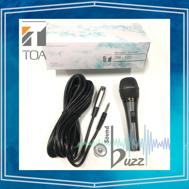 Mic Dynamic TOA ZM 520 / Original TOA | Lazada Indonesia