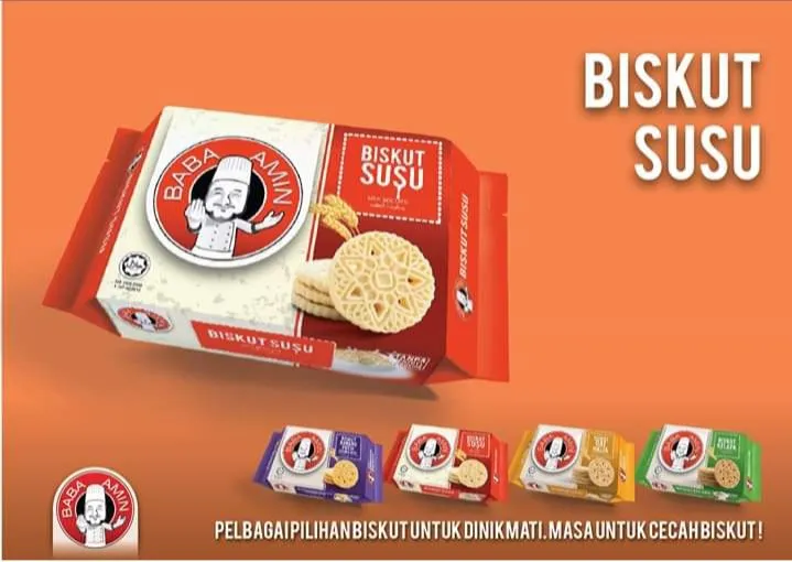 Baba Amin Milk Biscuits 128G Chrunchy Nice And Sweet | Lazada