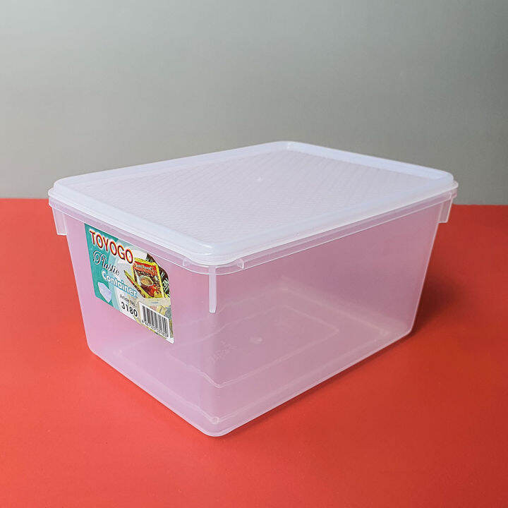 TOYOGO 3180/81/82 Multi Storage Container with Lid (1.5L/ 2L/ 3L) | Lazada