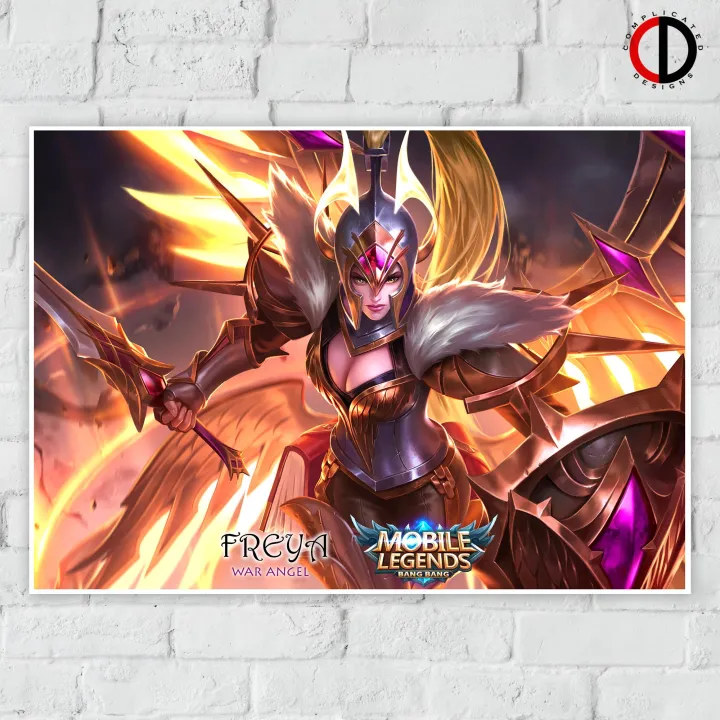 Mobile Legends A3 Photo paper Size HD Poster Digital Print [Design 2 ...