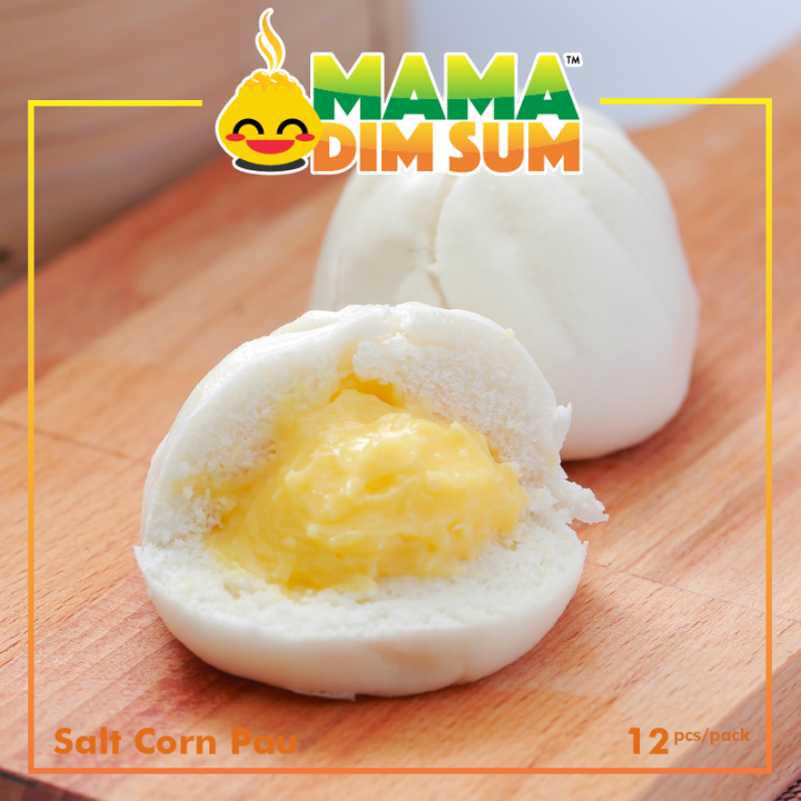 (P39) Mini Salt Corn Pau (12pcs/pack) | Lazada