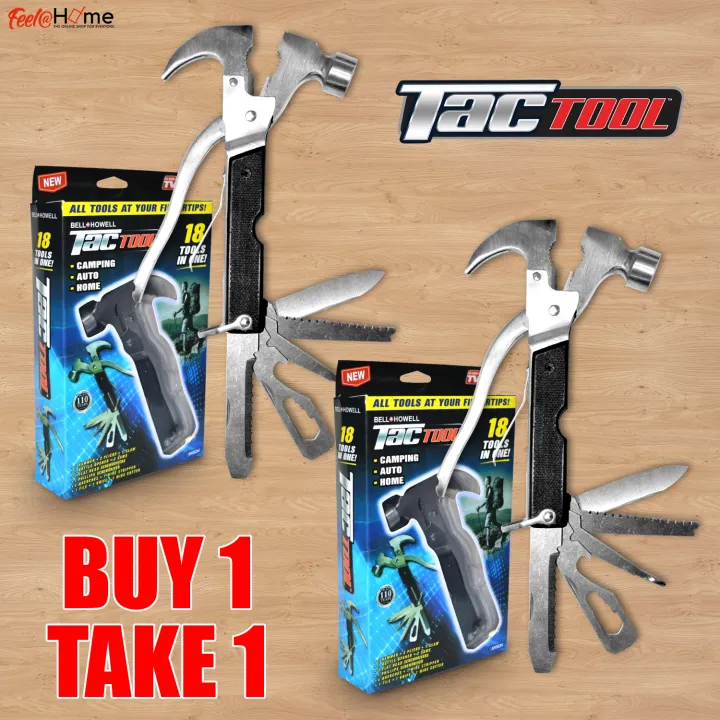 Buy 1 Take 1 Tac Tool 18 Tools in 1 Best for Camping Multi Purpose Tool ...
