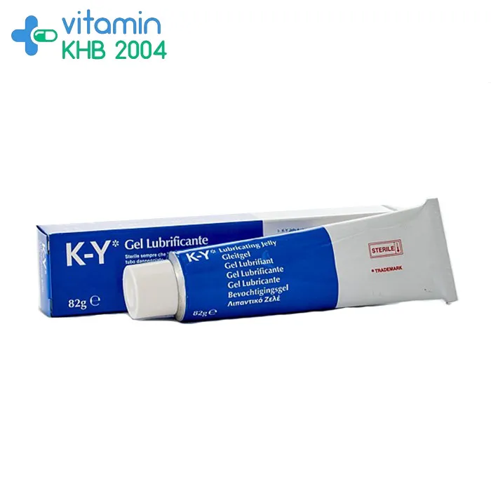 KY gel (82g) เควาย เจลหล่อลื่น K-Y lubricating jelly เจลหล่อลื่นสูตรน้ำ เค-วาย สููตร Sterile ...
