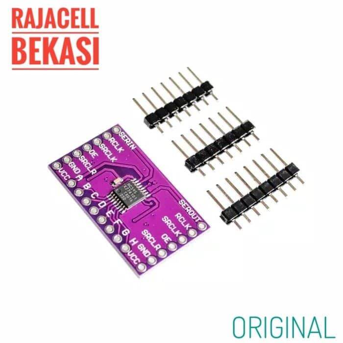 CJMCU-595 74HC595 Shift Register Module 8 Channel 8bit Segment Driver | Lazada Indonesia