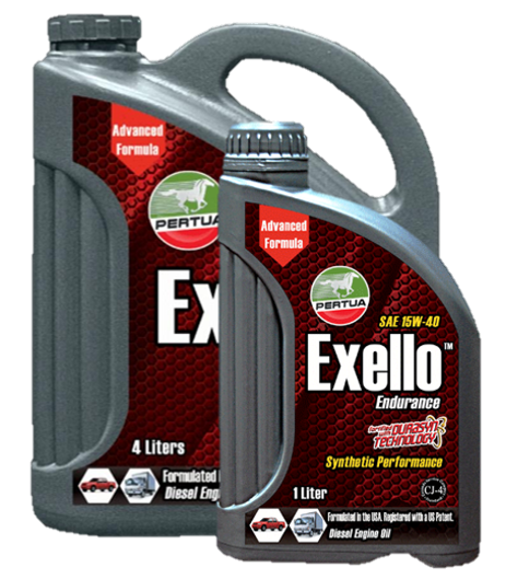 PERTUA EXELLO DIESEL ENGINE OIL 5LT BUNDLE | Lazada PH