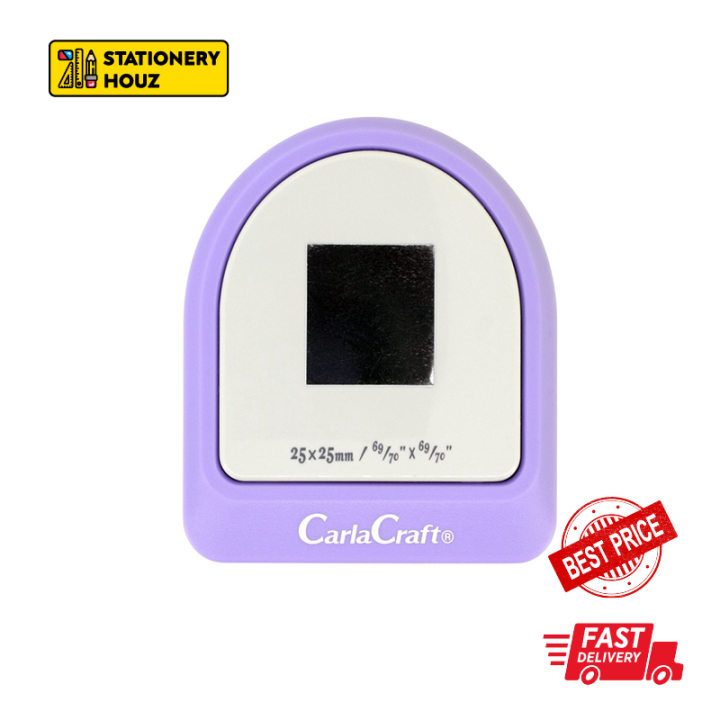 Stationery Houz CARLA CN45 Mega JUMBO Punch - Square 25mm Puncher Paper ...