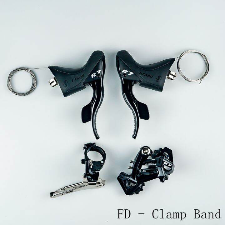 LTWOO R7 2x10 Speed 20s Road Bike Groupset folding bike Mini Kit Fit Shimano Ltwoo R7 Shifters+ ...