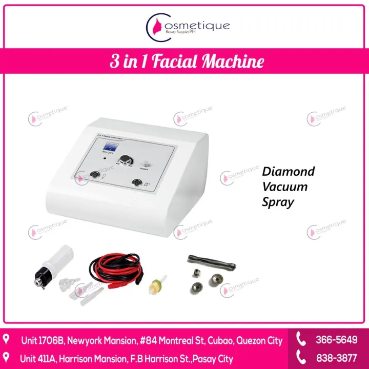 3in1 Diamond Peel Vacuum Spray Facial Machine | Lazada PH