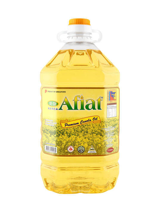 Afiat Premium Canola Oil 5L (2 Bottles Pack) | Lazada Singapore