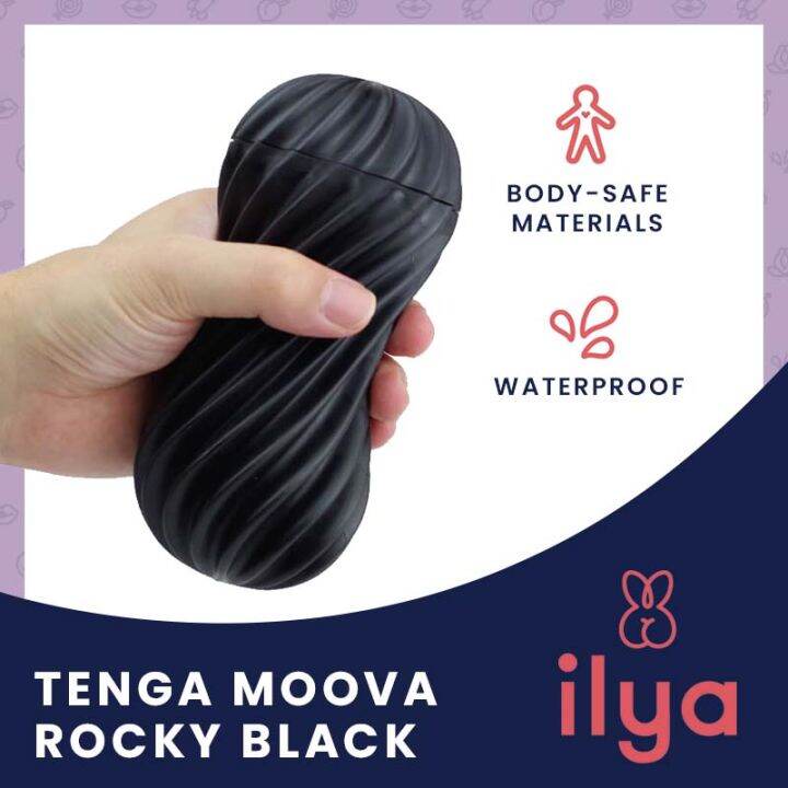 Tenga Moova Rocky Black (Masturbator) | Lazada PH