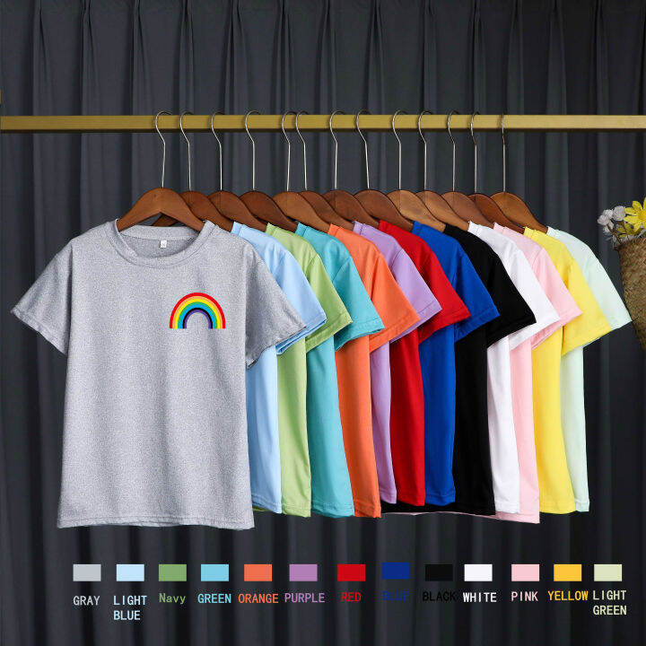 เสื้อยืดแขนสั้นเด็ก สำหรับเด็กหญิง เด็กชาย ลายการ์ตูนน่ารัก ผ้านุ่มใส่ ...