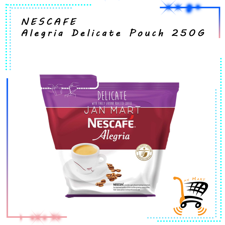 NESCAFE Alegria Delicate Pouch 250G | Lazada
