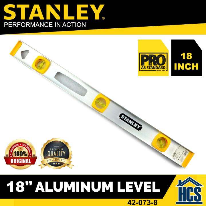 Stanley Aluminum Level 18 Inch (42-073-8) | Lazada PH