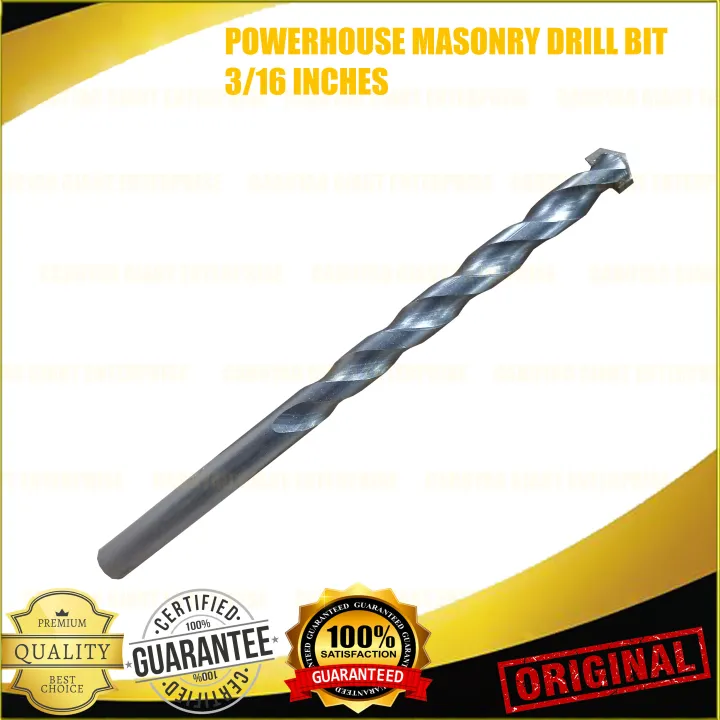 Powerhouse Masonry Drill Bit 3/16 inches | Lazada PH