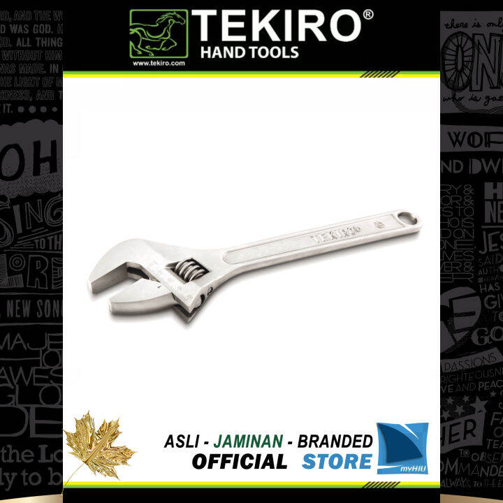 Kunci Inggris 18" inch / Adjustable Wrench Spanner Chrome TEKIRO ...