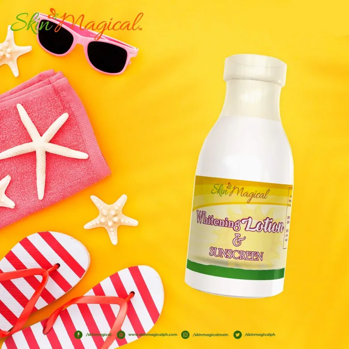 Skin Magical Whitening Lotion and Sunscreen | Lazada PH