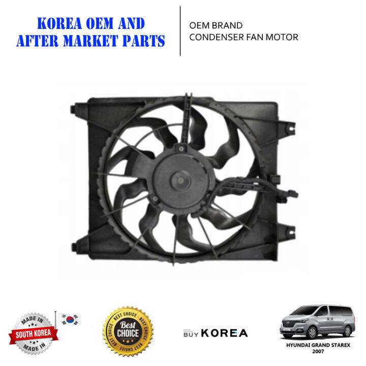 (ST-3) Hyundai Grand Starex A2 Engine Condenser Fan Motor (97730-4H500 ...