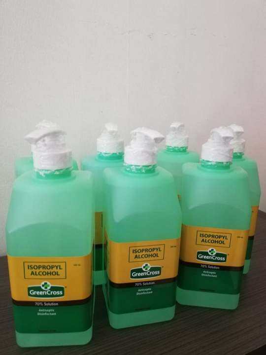 GREENCROSS ISOPROPYL ALCOHOL [500 ML PUMP] | Lazada PH