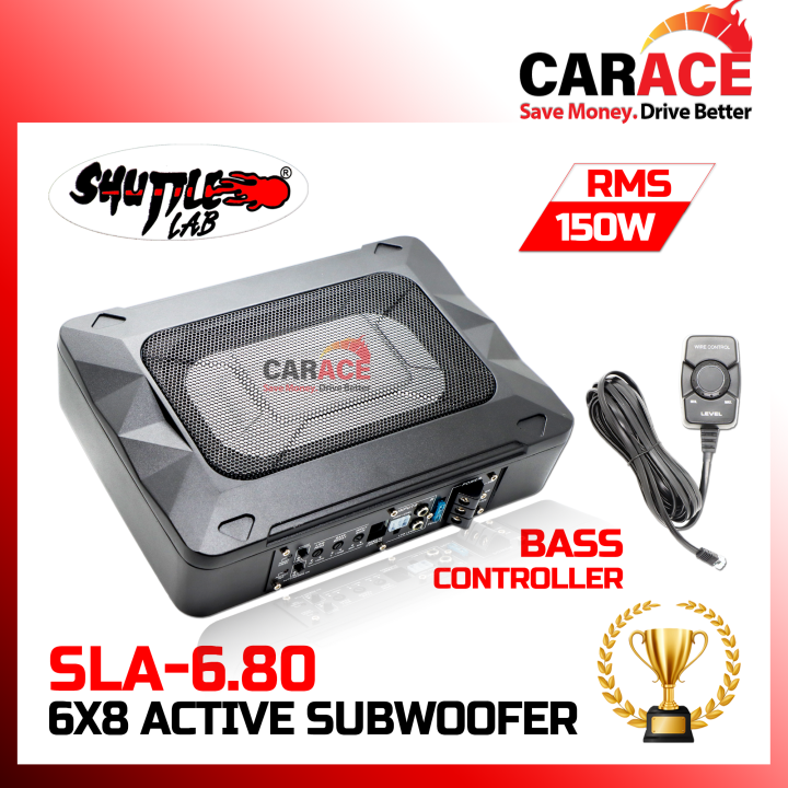 SHUTTLE LAB SLA-6.80 | 6x8 ACTIVE SUBWOOFER 150W RMS | 6x8" Active ...