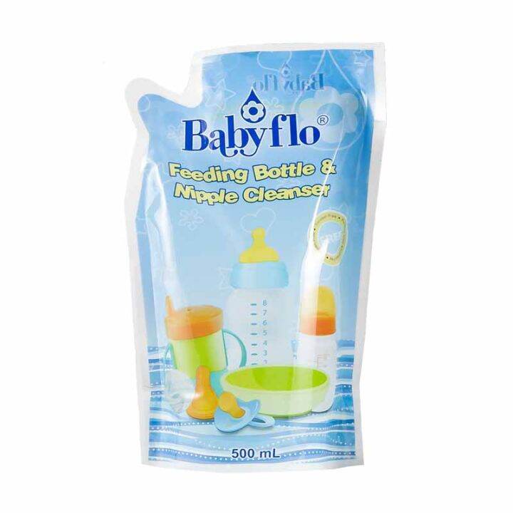 Babyflo Feeding Bottle and Nipple Cleanser 500ml | Lazada PH