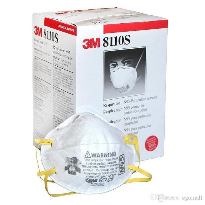 3M™ Particulate Respirator 8110S Box/20pcs | Lazada Singapore