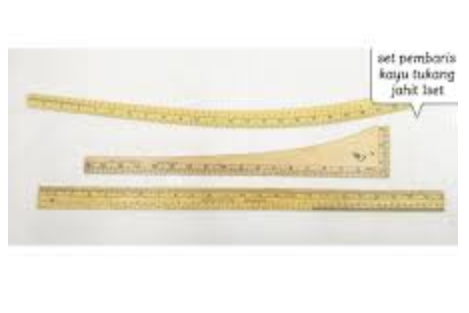 Pembaris kayu tukang jahit 3pc set | Lazada