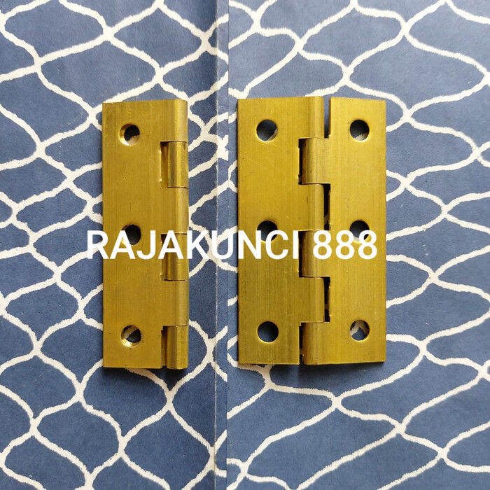 Engsel 2in solid brass / Engsel kuningan 2in / Engsel 5cm / Engsel ...