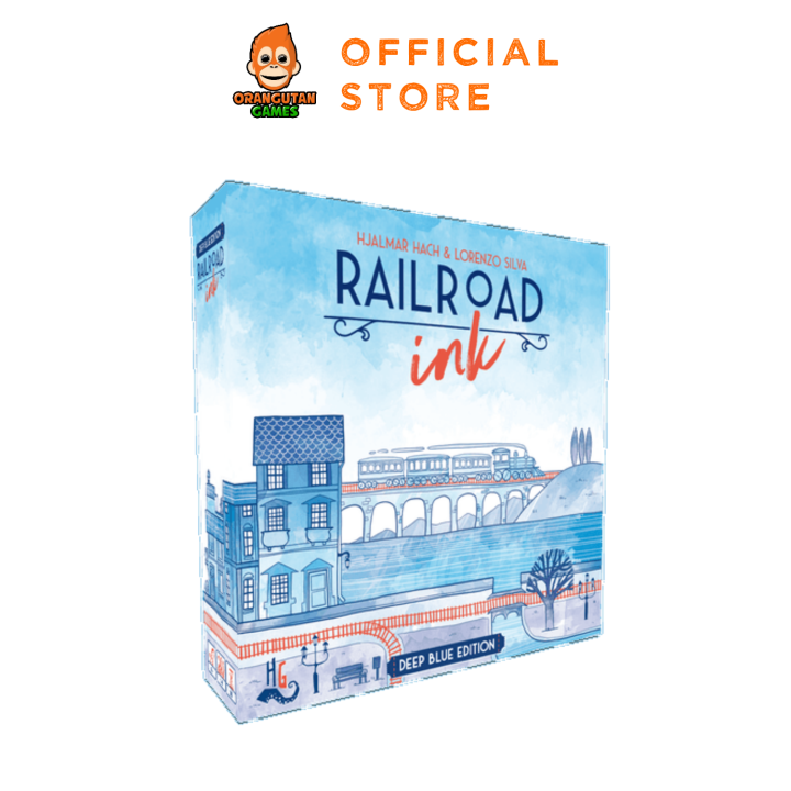 Railroad Ink: Deep Blue Edition【Original】 | Lazada