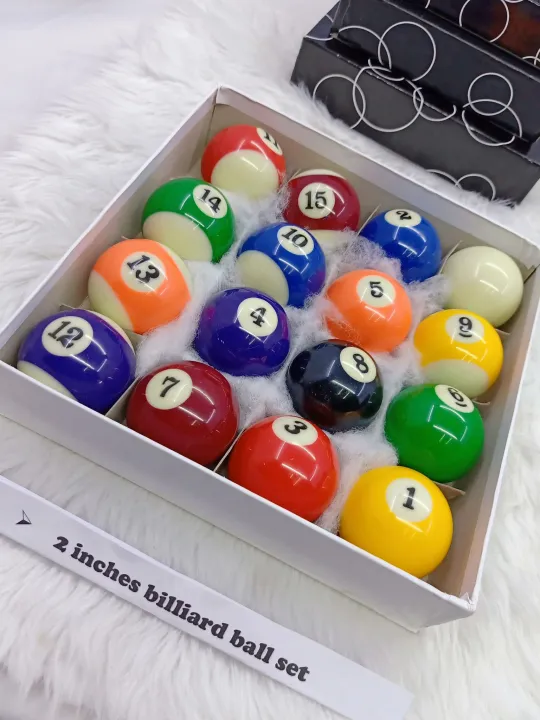 2 inch Bola ng Bilyaran / Taiwan Billiards Ballset / 2 inch size Bola ...