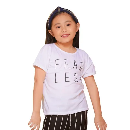 Natasha Girl's Top Continous Sleeve Shirt FEARLESS | Lazada PH