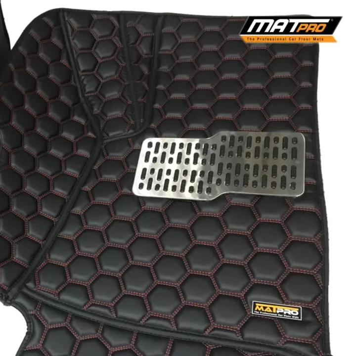 MatPro พรมปูพื้นเข้ารูป 5D 6D Premium Fitted Leather Car Mats สำหรับรถ ...