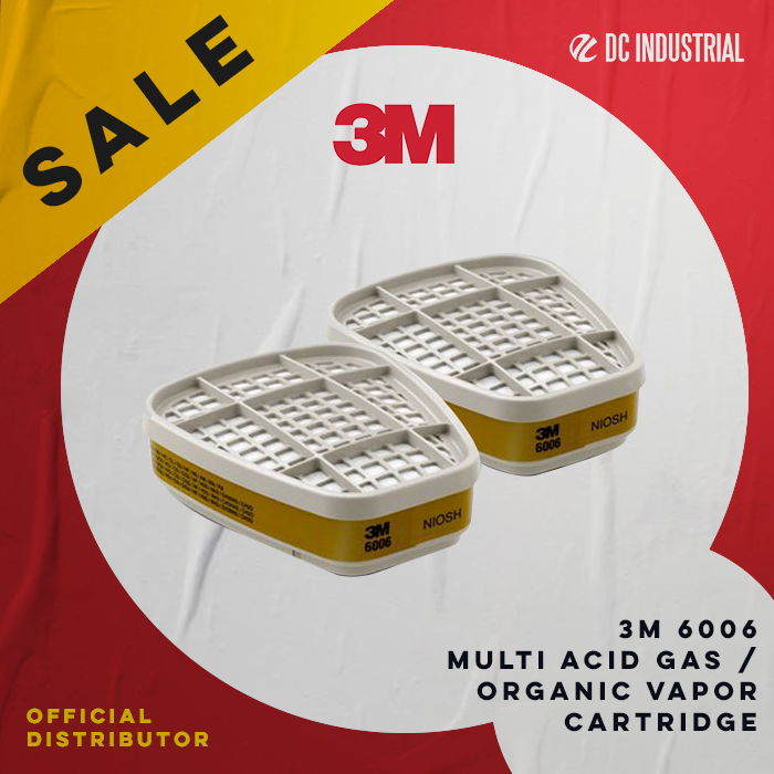 3M 6006 MULTI ACID GAS / ORGANIC VAPOR CARTRIDGE | Lazada PH