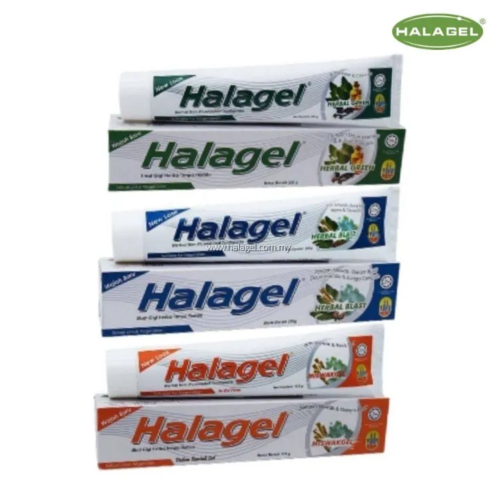 Halagel Herbal Green Toothpaste 200GM | Lazada