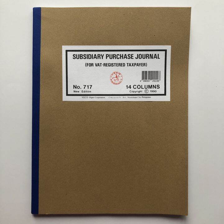 Veco Subsidiary Purchase Journal | Lazada PH