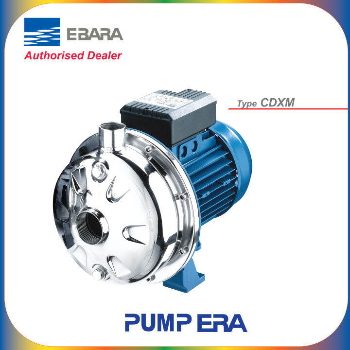 EBARA CDXM 70/05 - Single Phase Stainless Steel Electric Water Pump | Lazada
