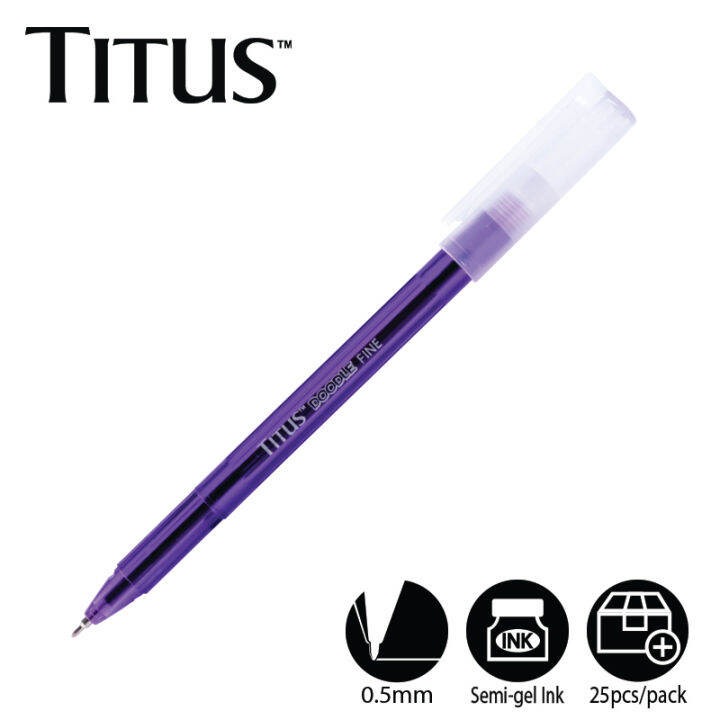 25pcs Titus Doodle Fine 0.5 Ballpen | Lazada PH