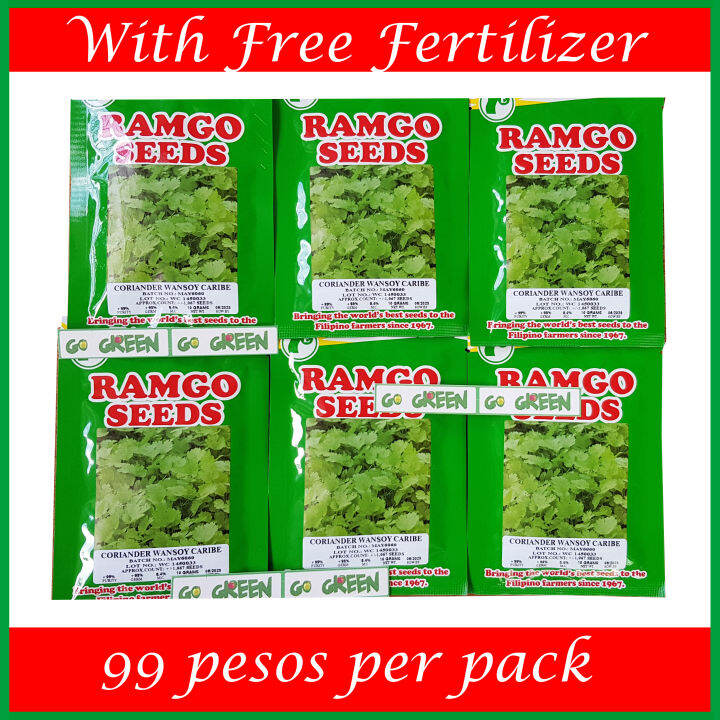 Coriander Seeds - by Ramgo Original with free fertilizer | Lazada PH