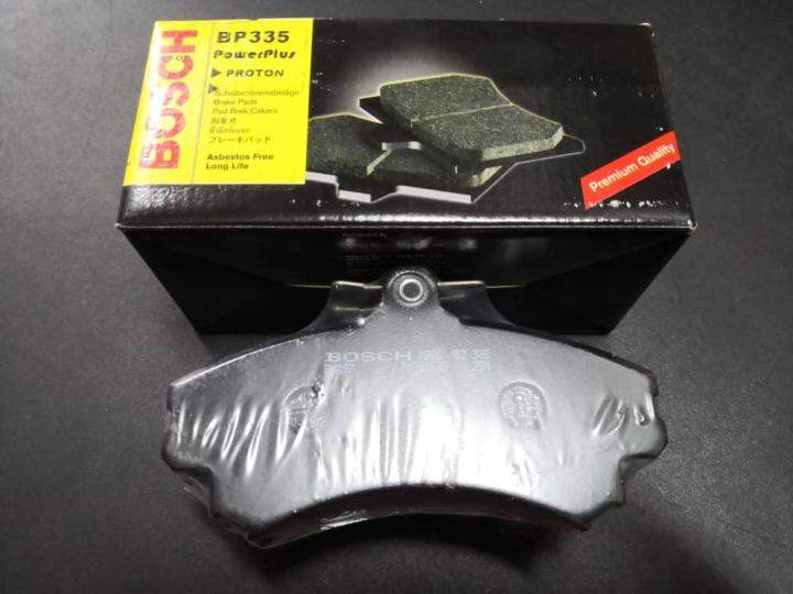 PROTON WAJA 1.6 PERODUA ALZA 1.5 (FRONT) BRAKE PAD BOSCH BP335 POWER ...